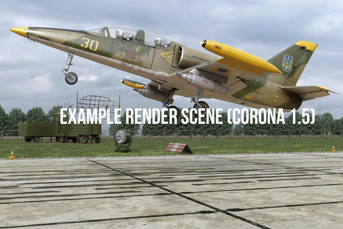 L-39C Albatros 3D Model by be-gemot