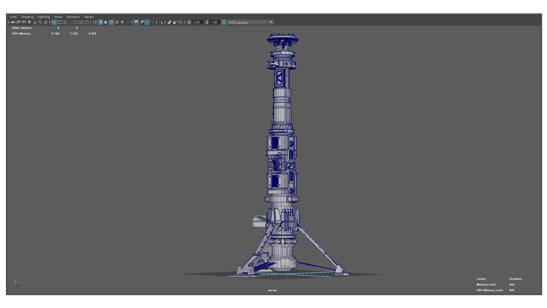 115 Sci-Fi Kitbash Parts and 7 Unique Sci-Fi Buildings 3D Model by Bearg