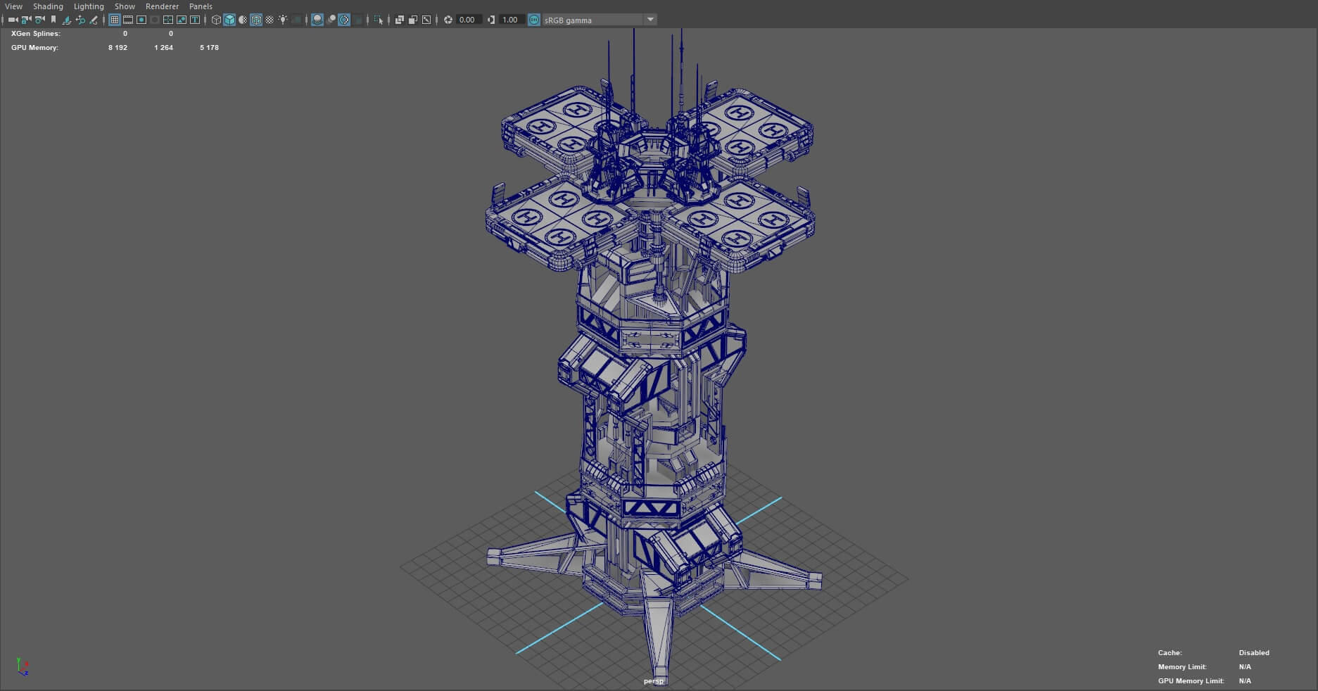 115 Sci-Fi Kitbash Parts and 7 Unique Sci-Fi Buildings 3D Model by Bearg