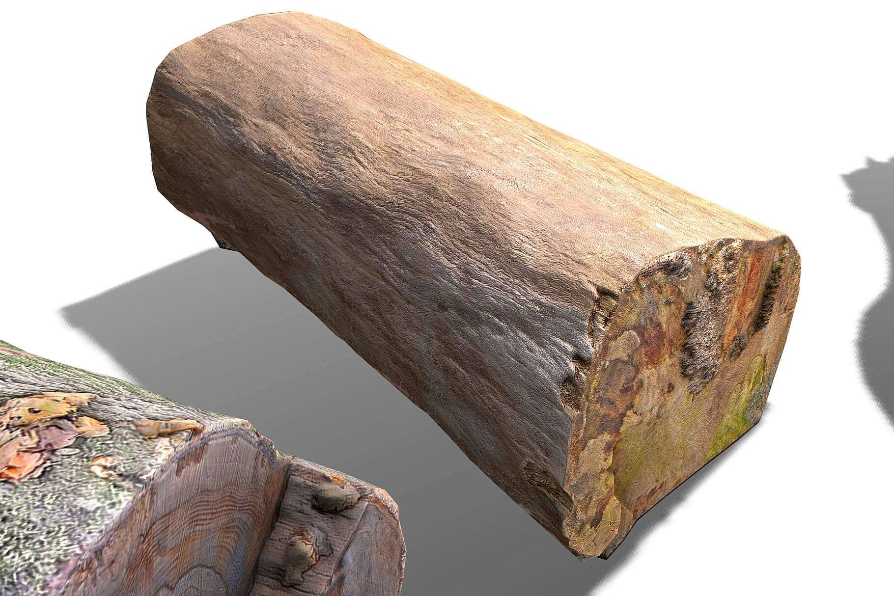 13 Tree Logs - 3D Model by Beatheart