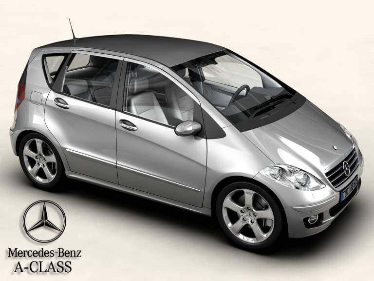 2005 Mercedes A Class - 3D Model by Behr Bros
