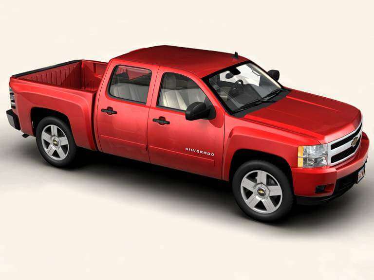2007 Chevrolet Silverado - 3D Model by Behr Bros