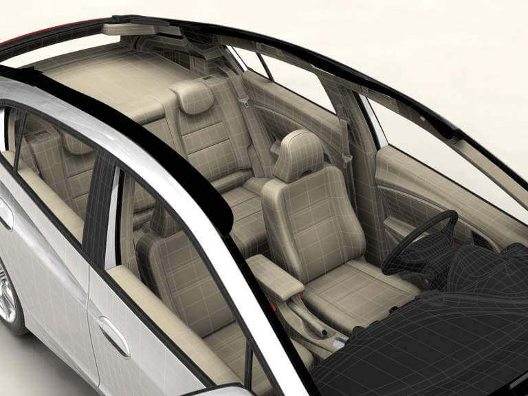 2010 Honda Insight - 3D Model by Behr Bros