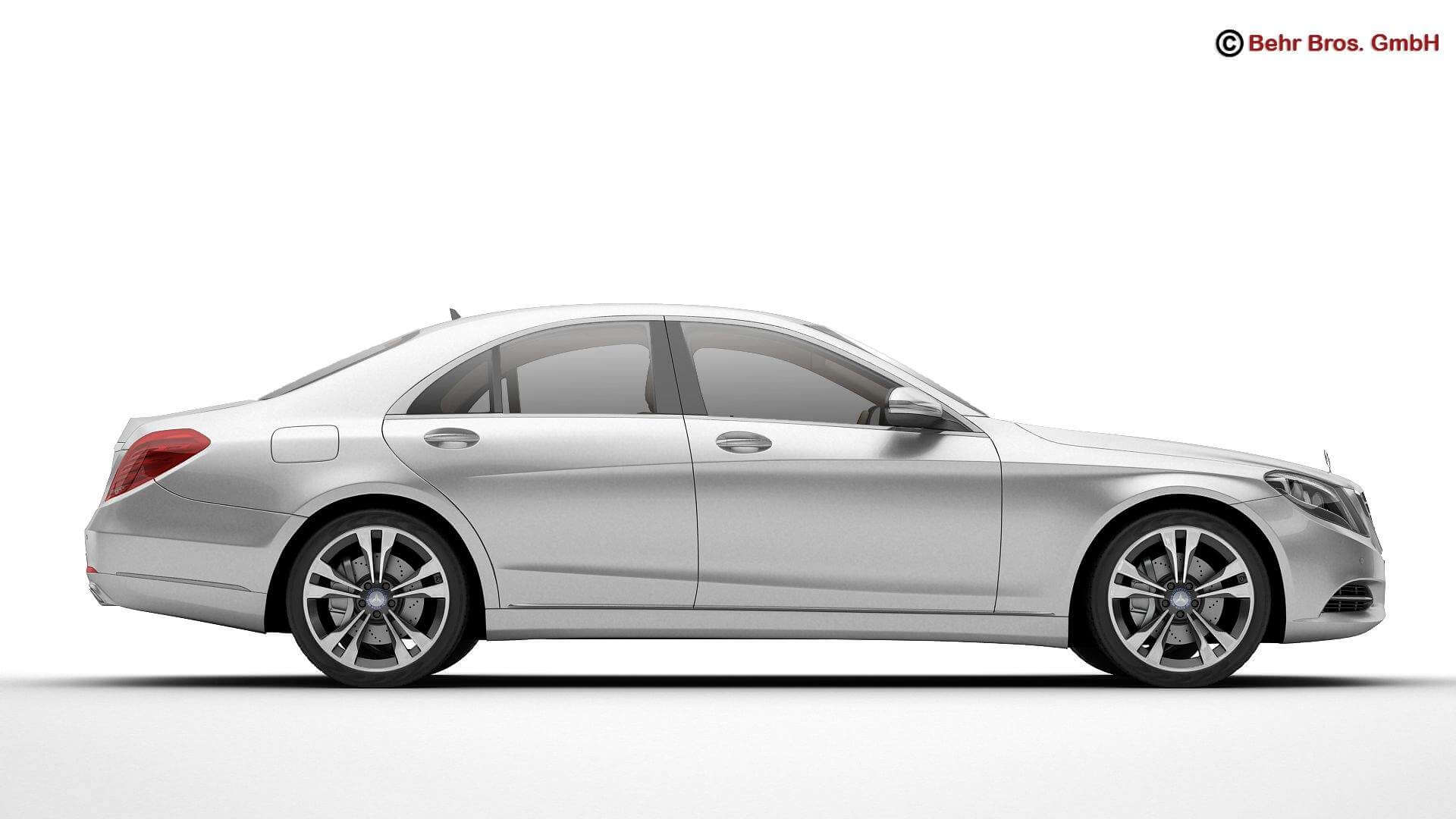 2014 Mercedes S Class - 3D Model by Behr Bros