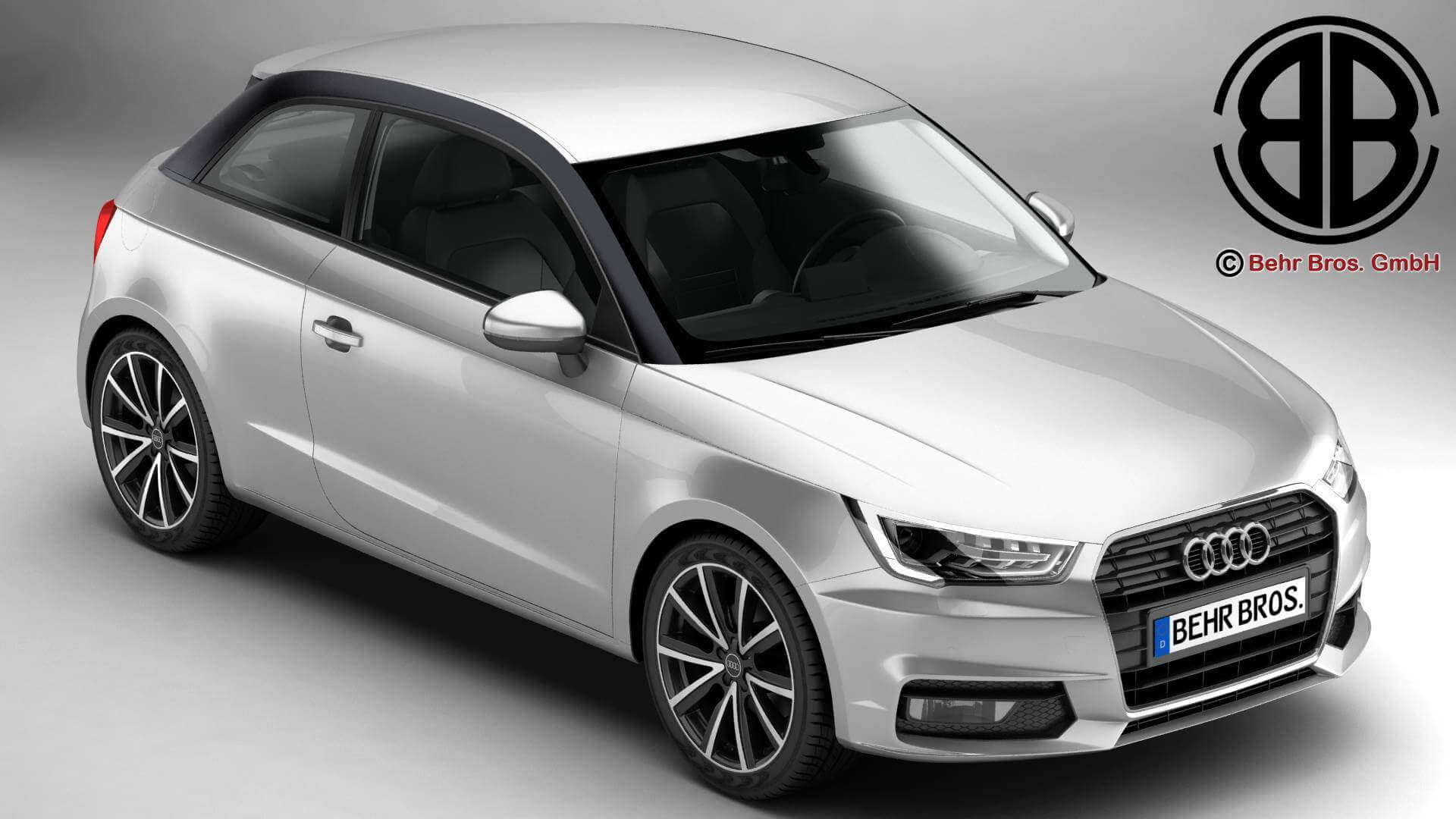 2015 Audi A1 - 3D Model by Behr Bros