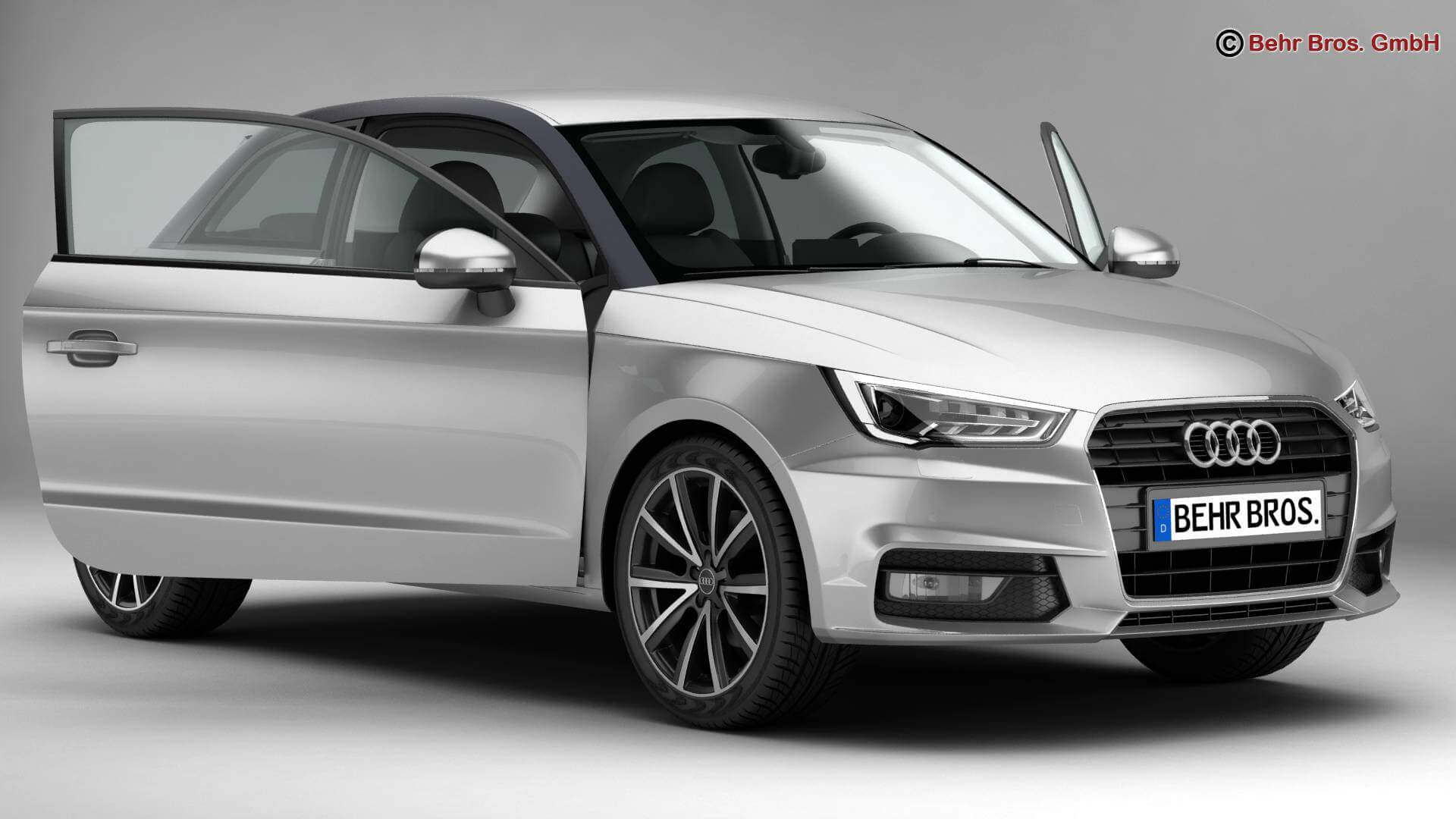 2015 Audi A1 - 3D Model by Behr Bros
