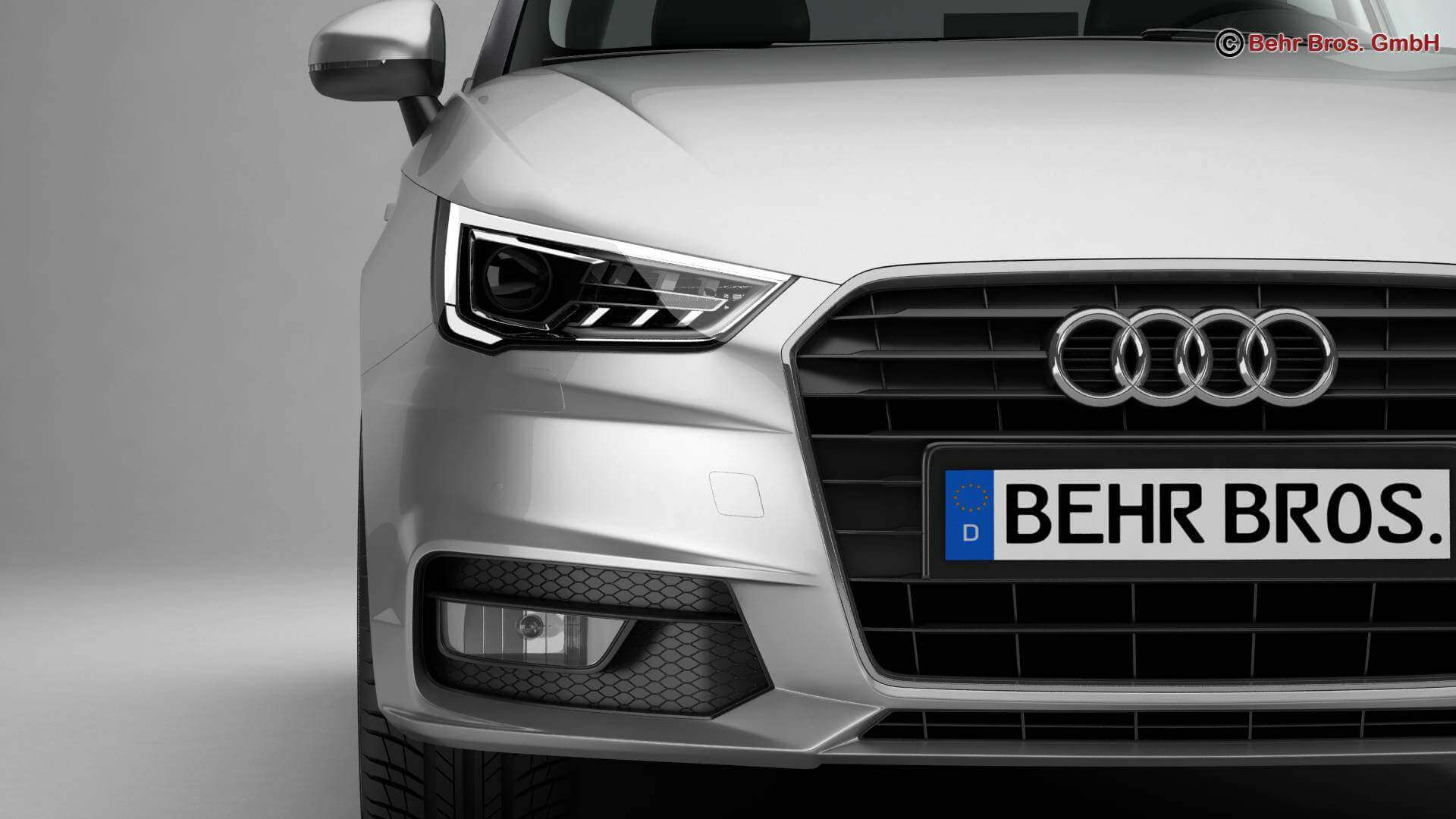 2015 Audi A1 - 3D Model by Behr Bros