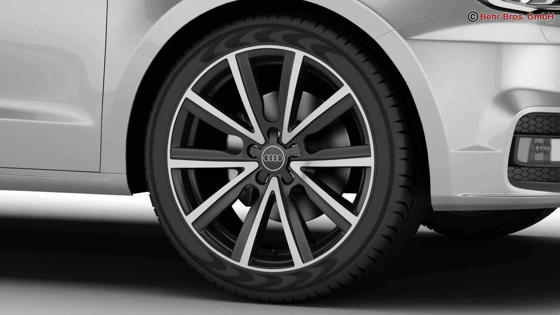 2015 Audi A1 - 3D Model by Behr Bros