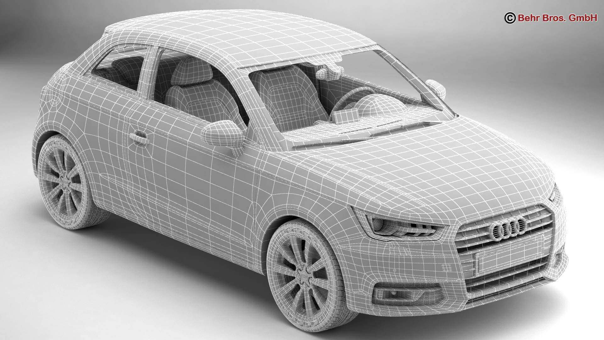 2015 Audi A1 - 3D Model by Behr Bros