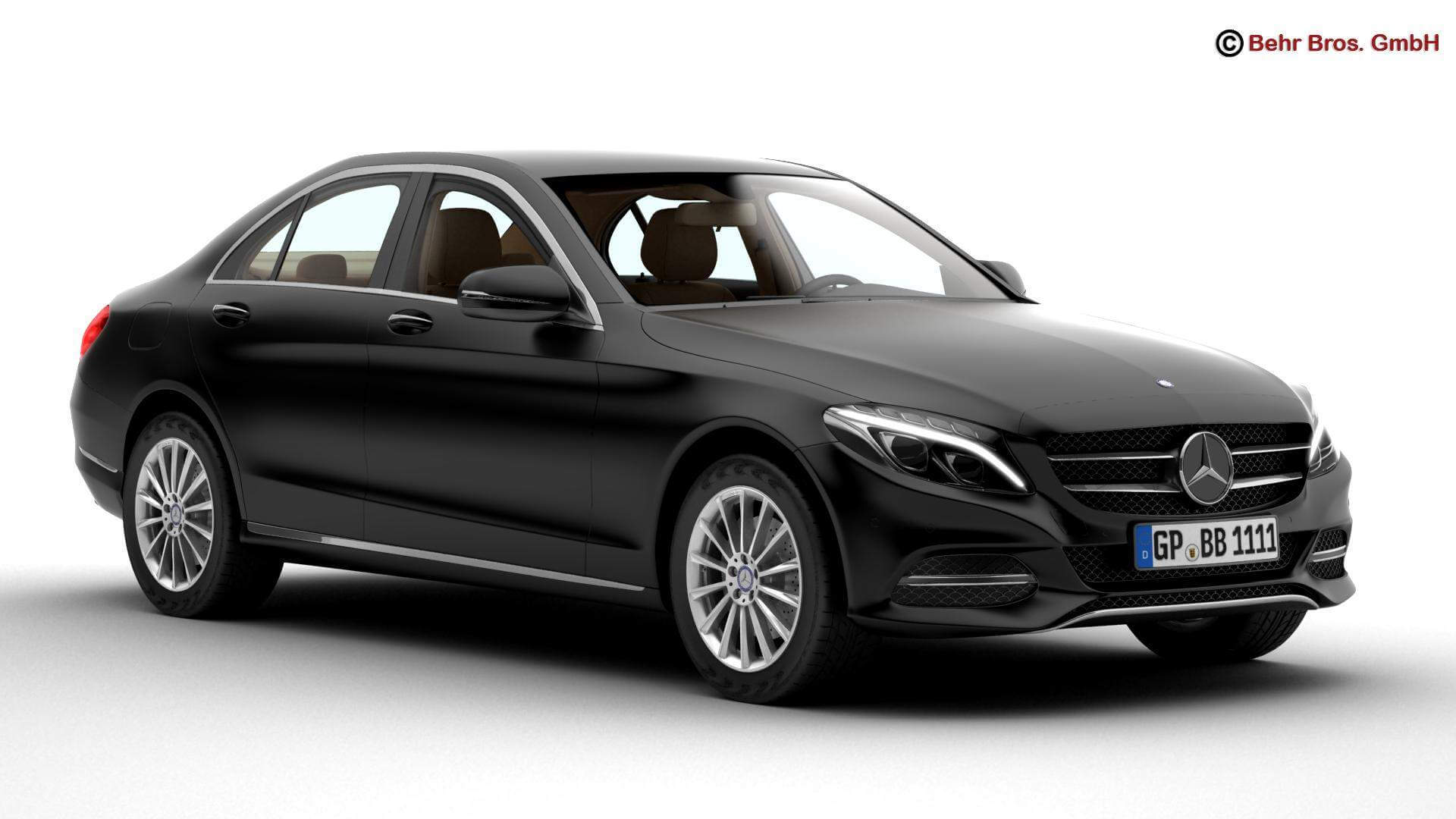 2015 Mercedes C Class - 3D Model by Behr Bros