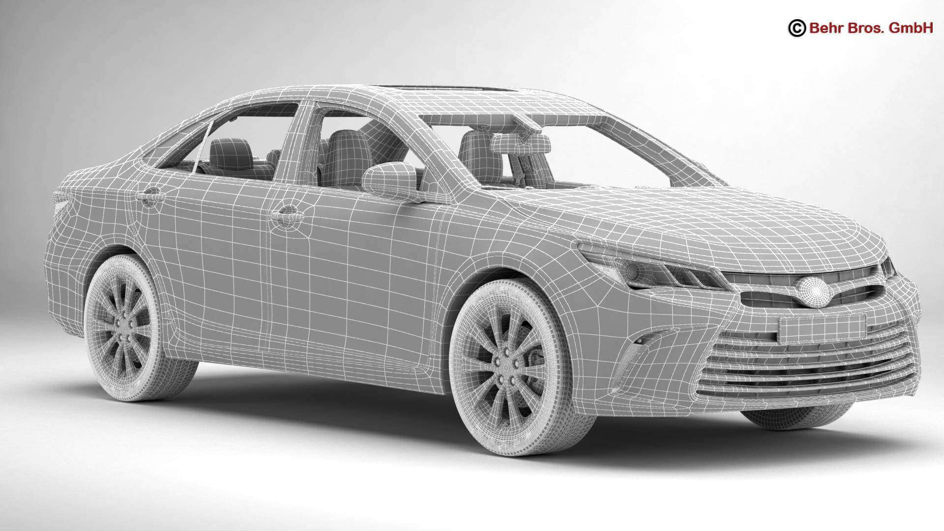 2015 Toyota Camry - 3D Model by Behr Bros