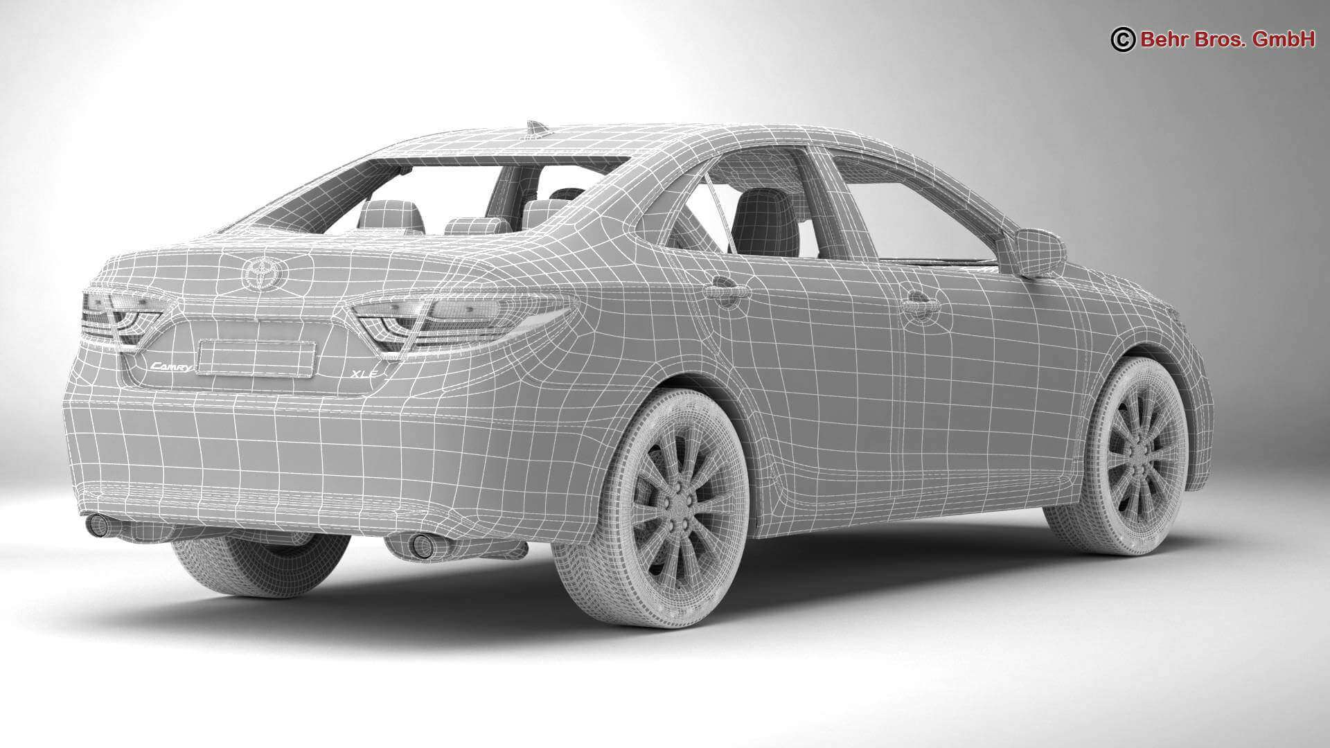 2015 Toyota Camry - 3D Model by Behr Bros