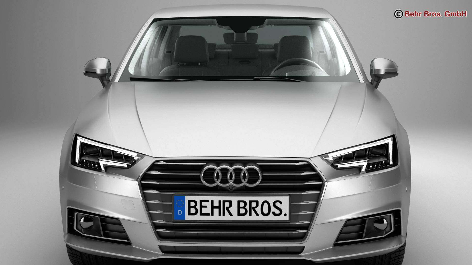 2016 Audi A4 Sedan - 3D Model by Behr Bros