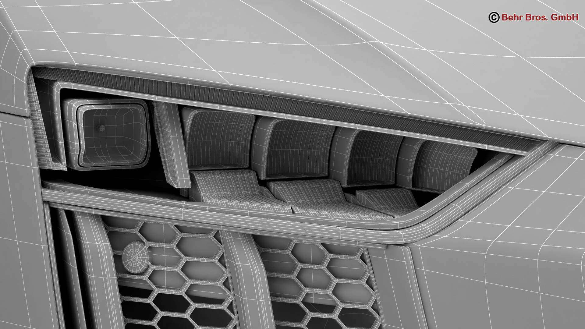 2016 Audi R8 V10 Plus - 3D Model by Behr Bros