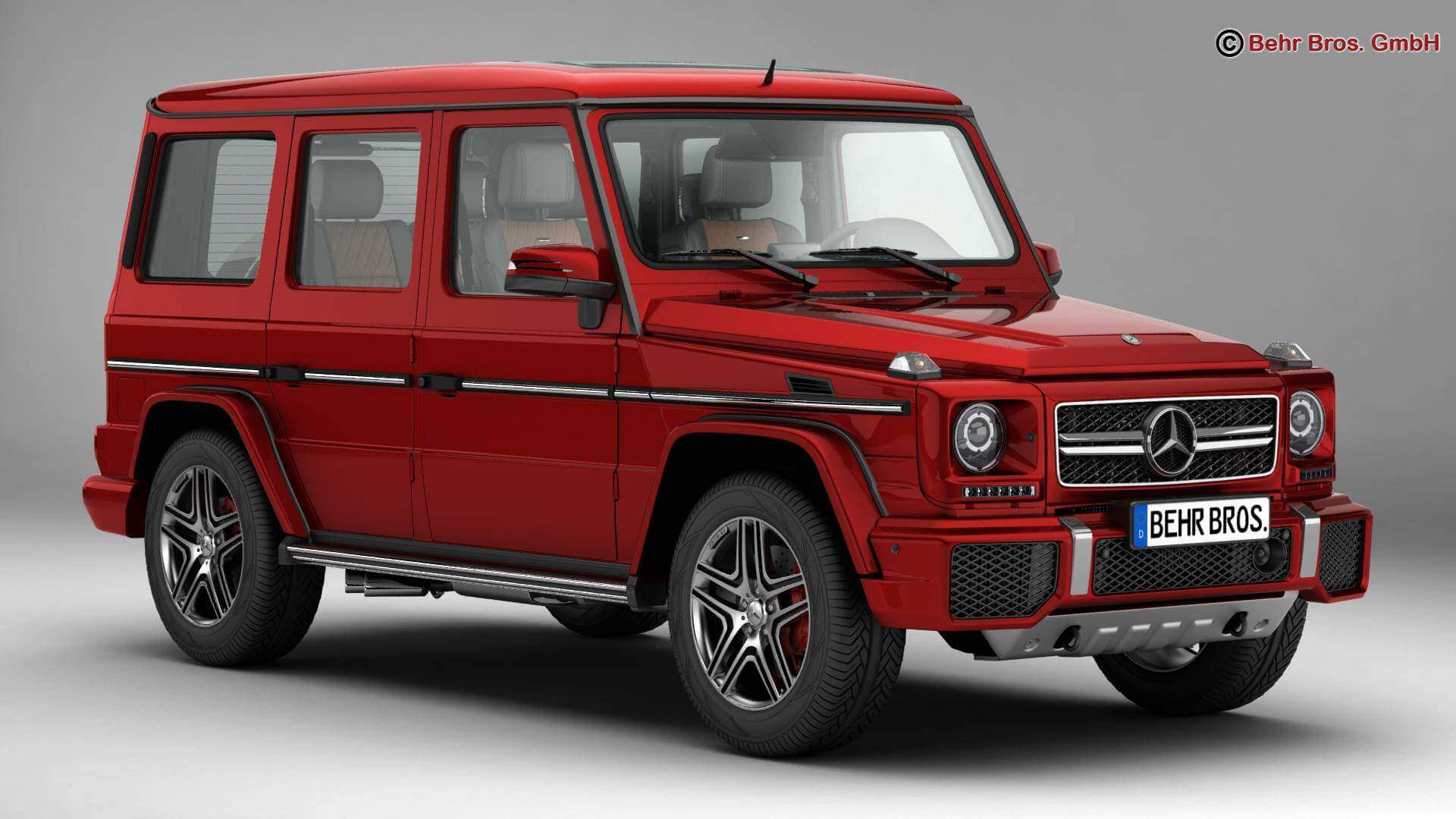 2016 Mercedes G Class AMG G65 - 3D Model by Behr Bros