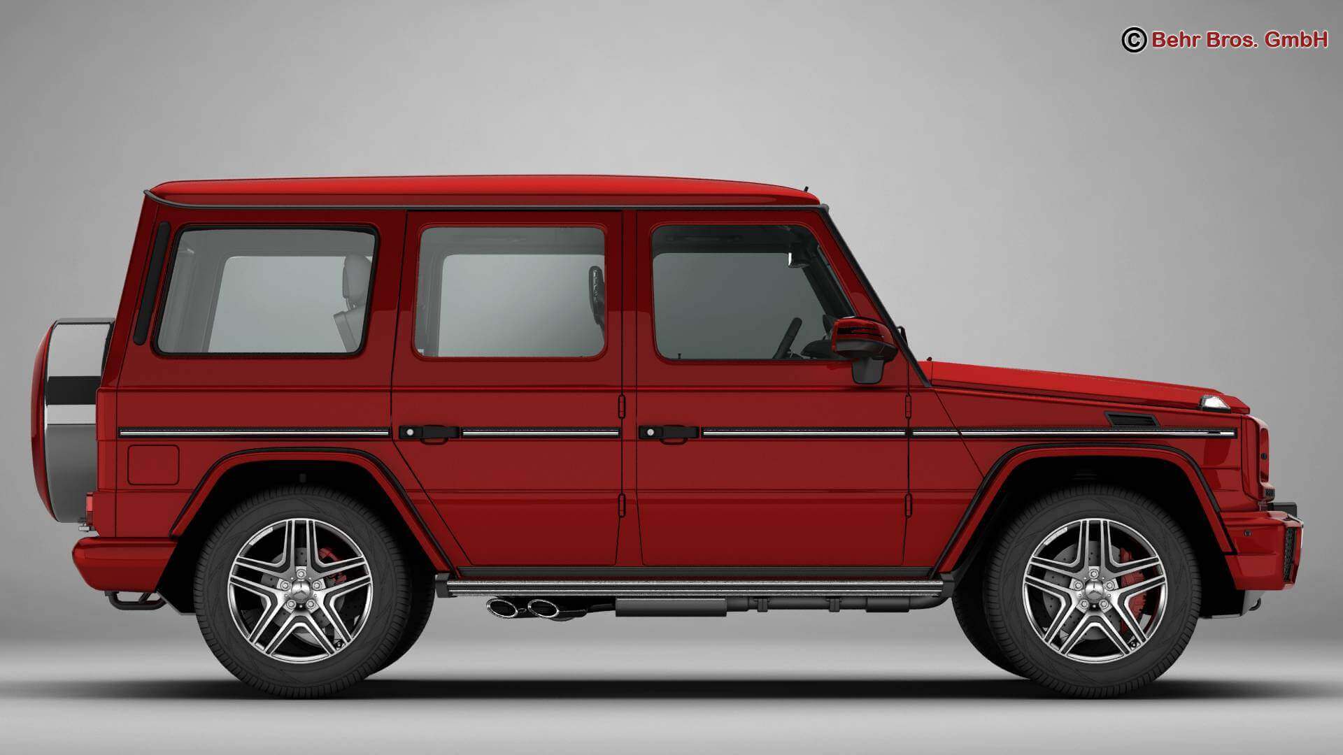 2016 Mercedes G Class AMG G65 - 3D Model by Behr Bros