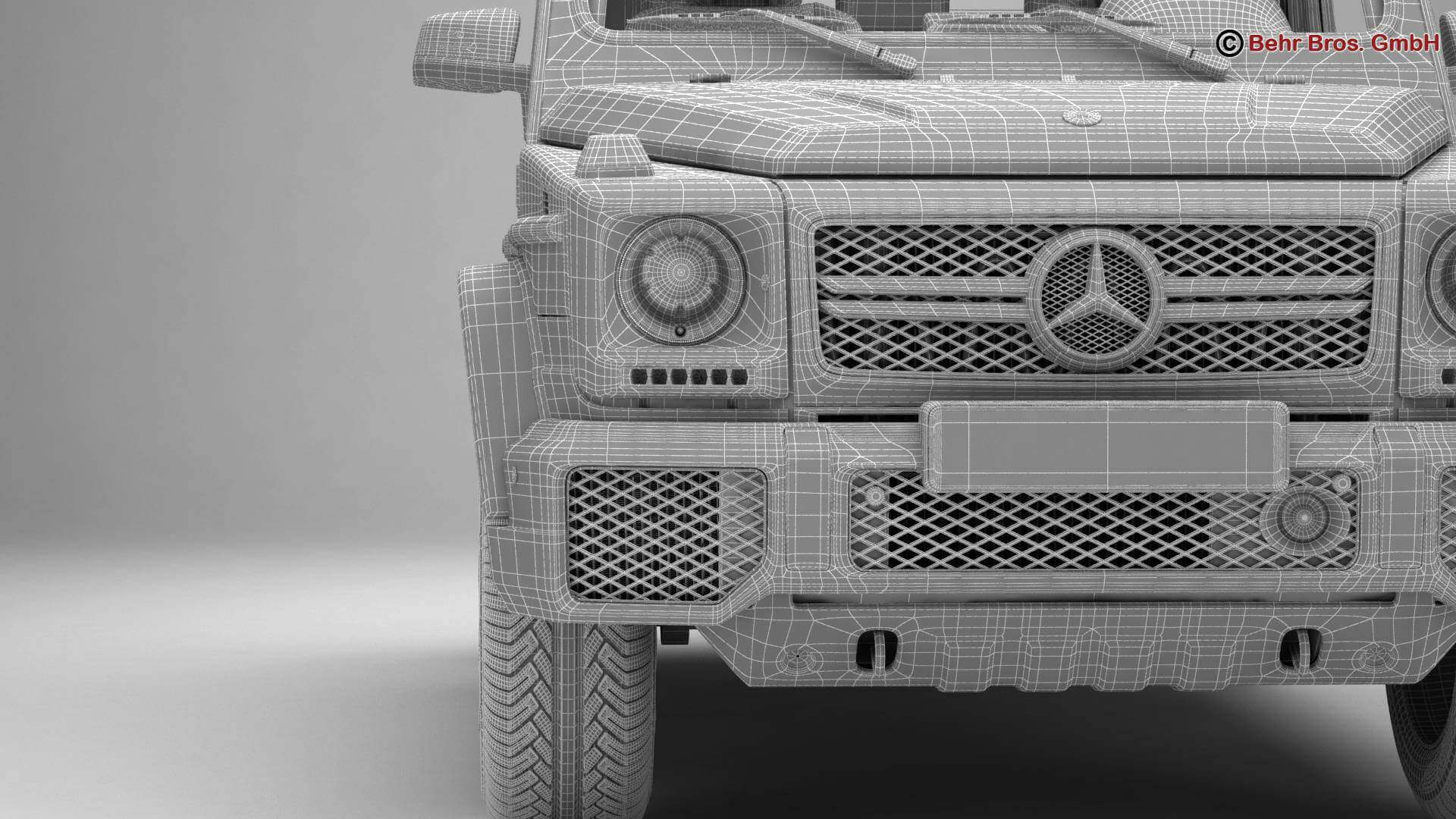 2016 Mercedes G Class AMG G65 - 3D Model by Behr Bros