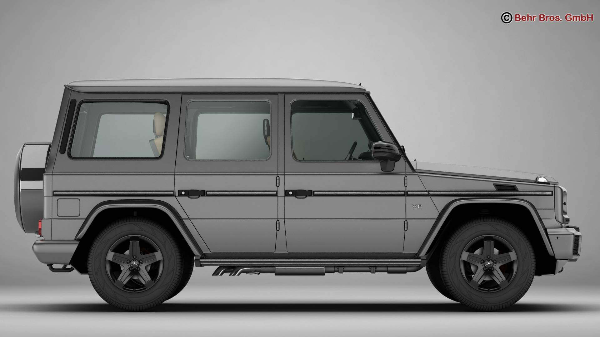 2016 Mercedes G Class G500 - 3D Model by Behr Bros
