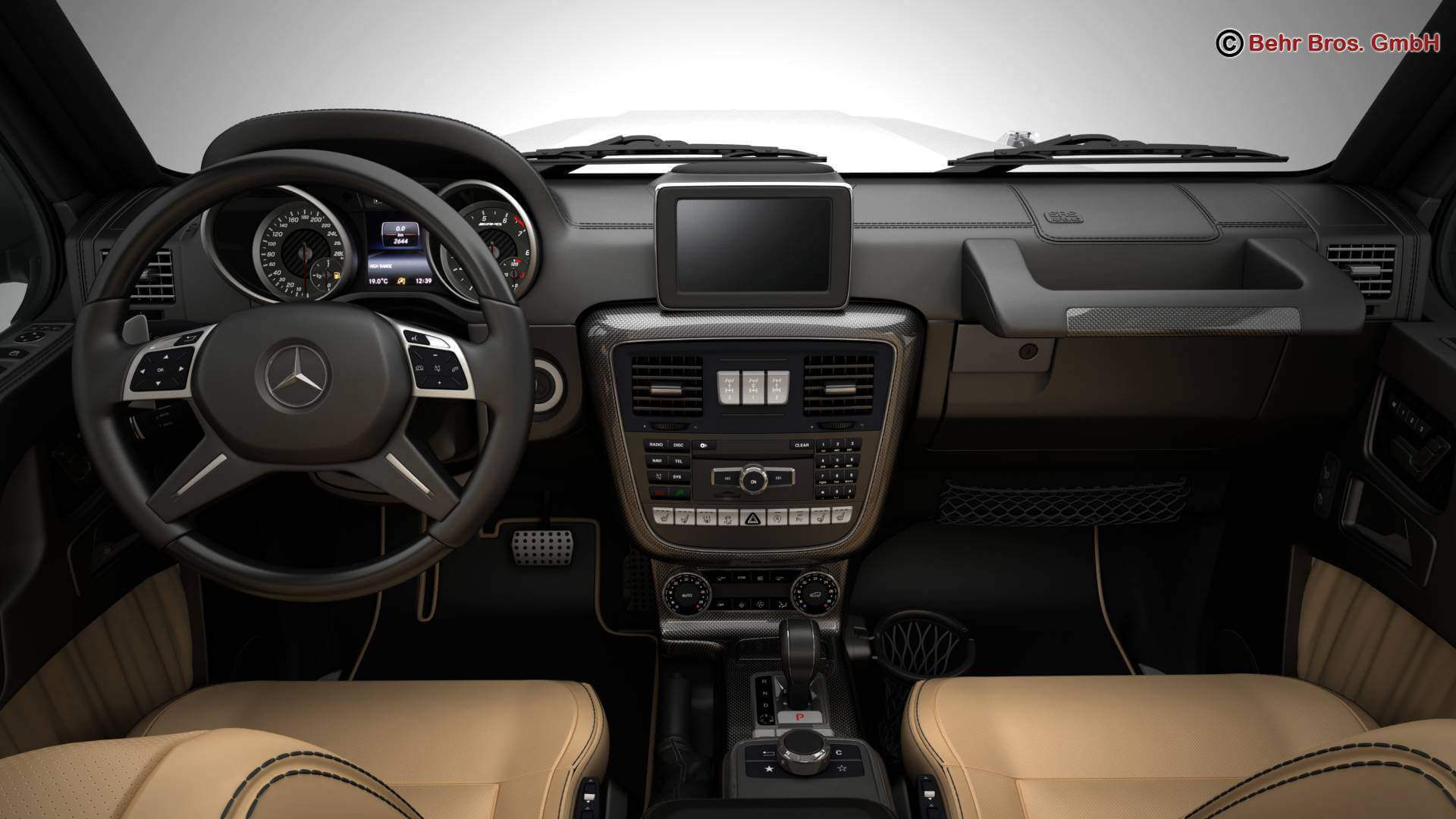 2016 Mercedes G Class G500 - 3D Model by Behr Bros