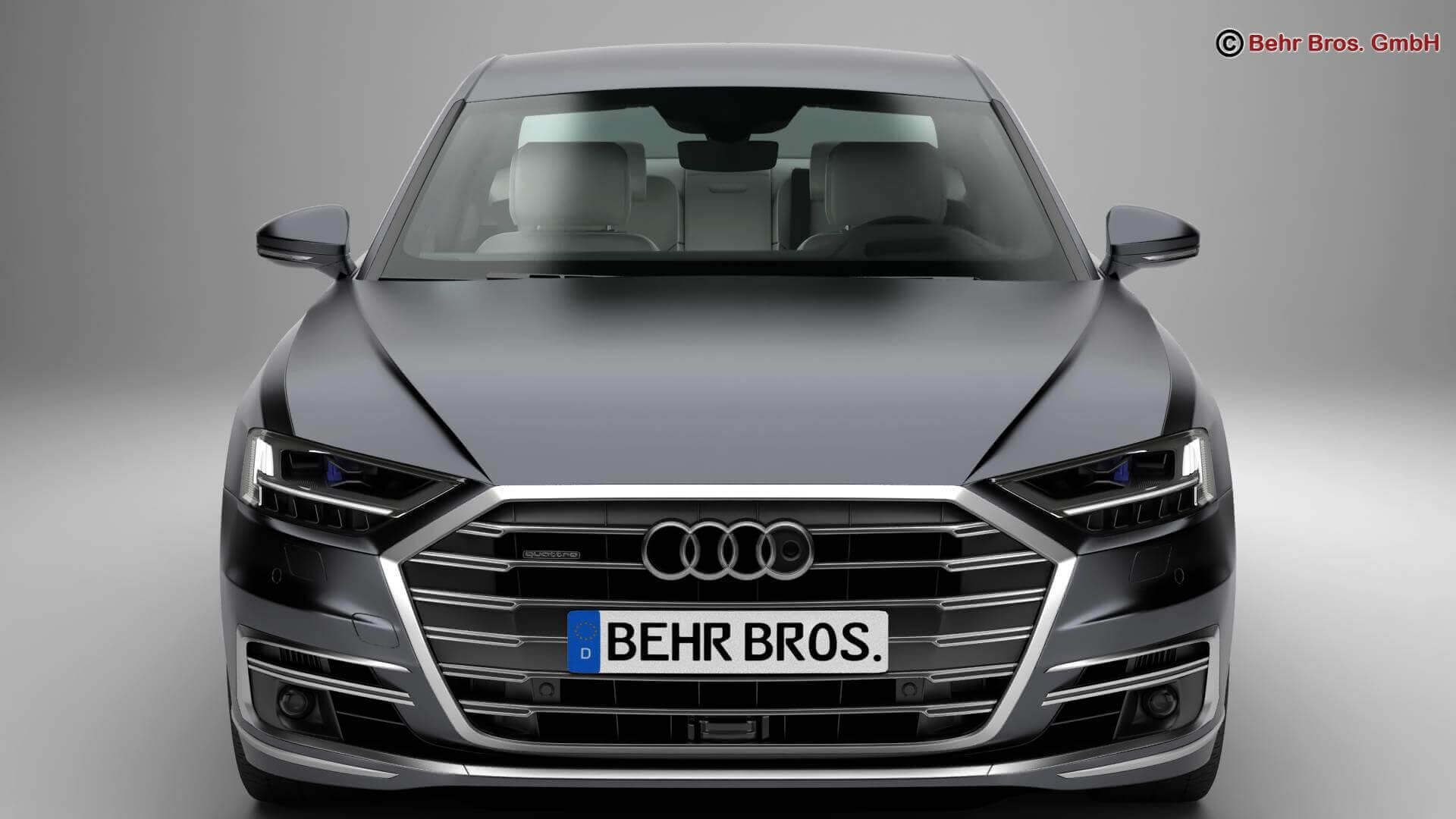2018 Audi A8 - 3D Model by Behr Bros