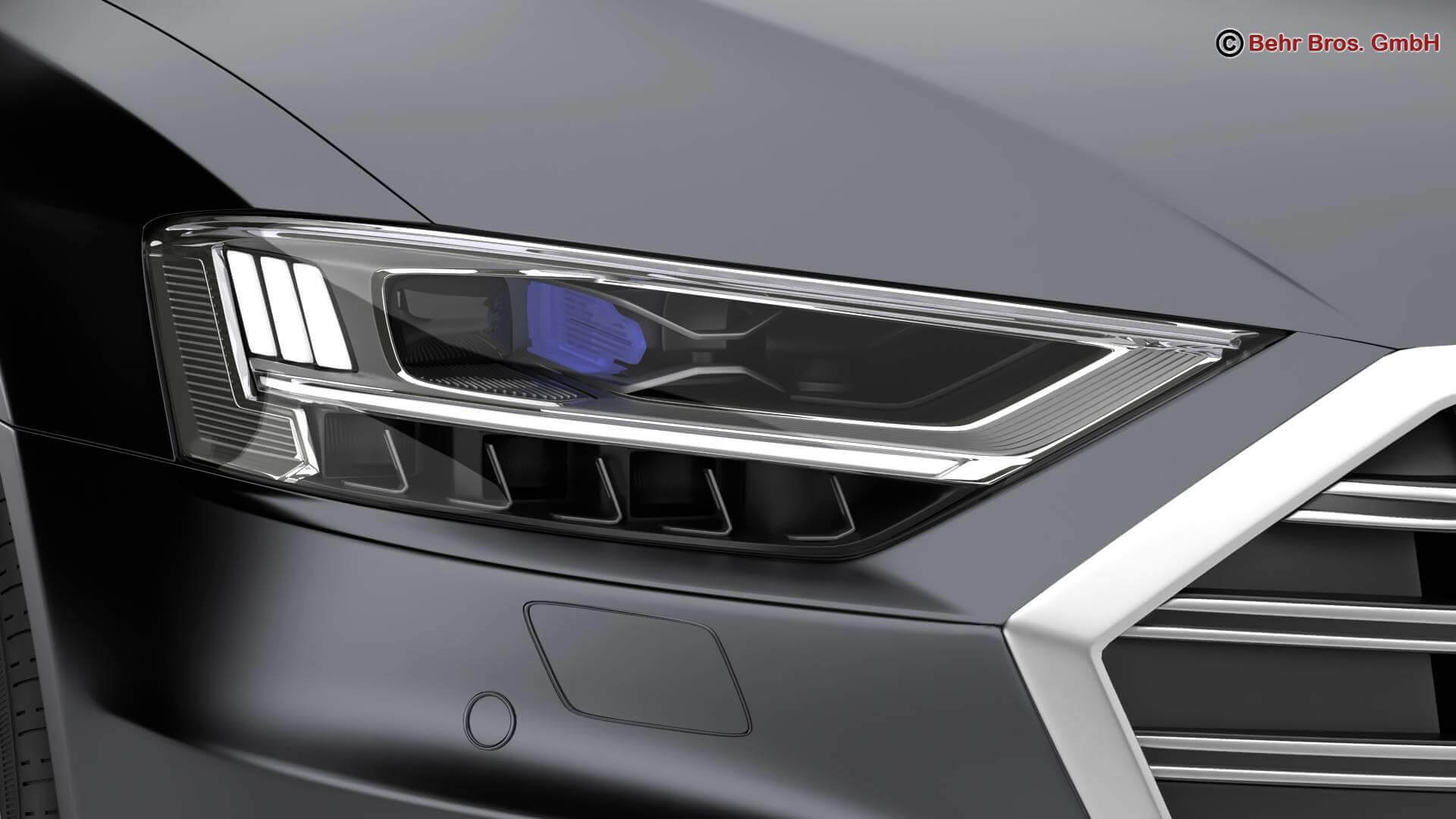 2018 Audi A8 - 3D Model by Behr Bros