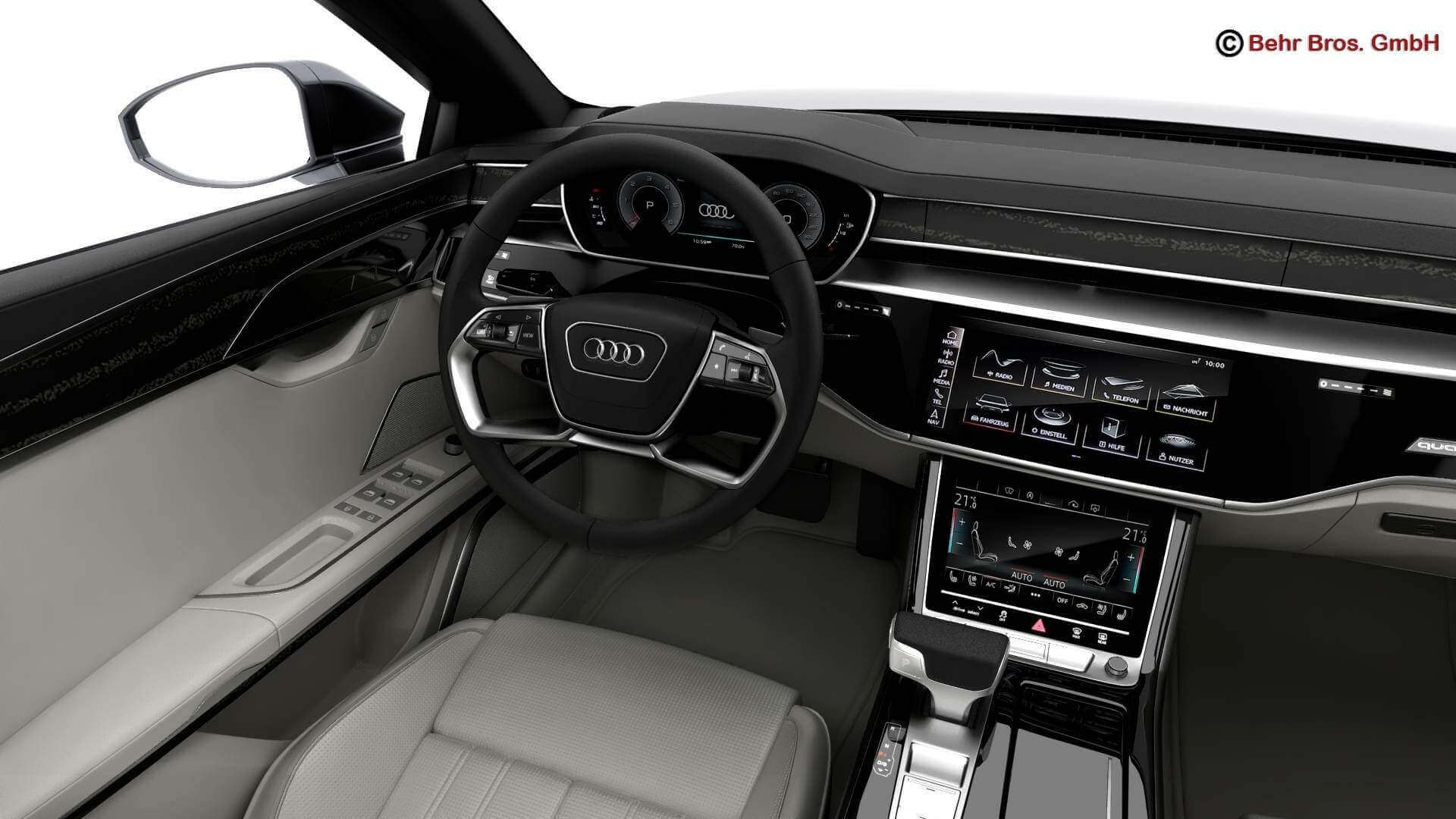 2018 Audi A8 - 3D Model by Behr Bros