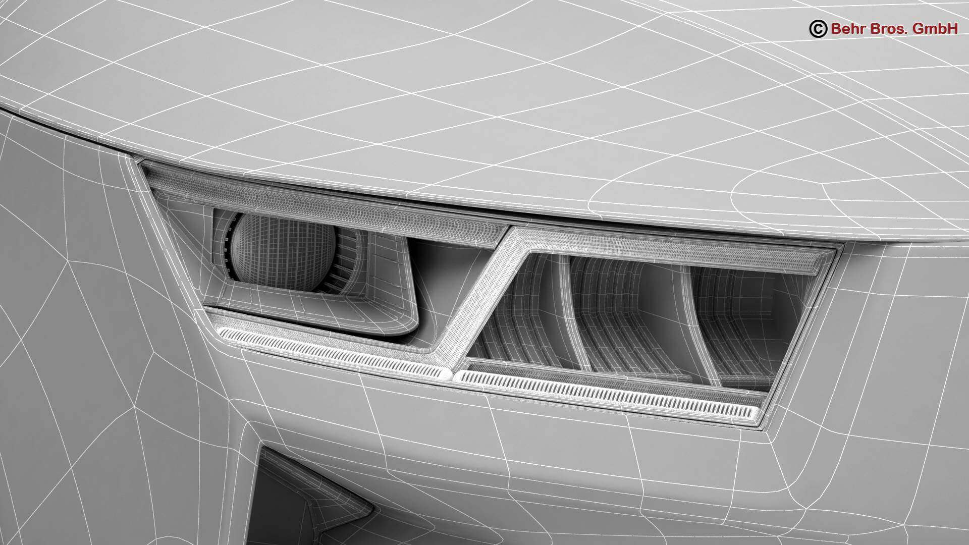 Generic 2018 SUV - 3D Model by Behr Bros