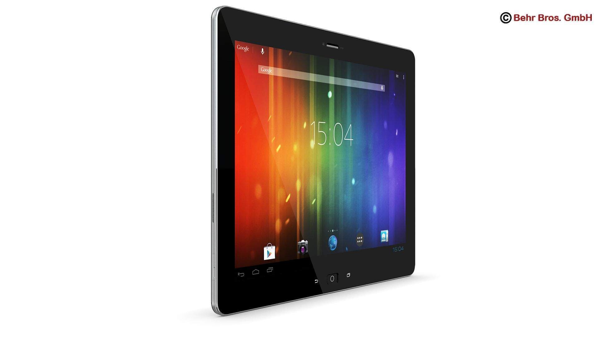 Generic 9.7 Inch Computer Tablet - 3D Model by Behr Bros