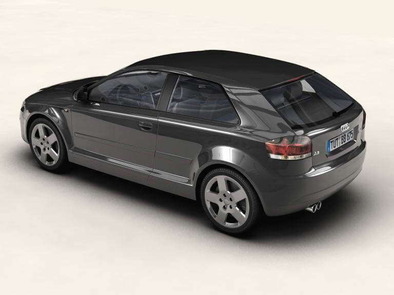 Audi A3 - 3D Model by Behr Bros