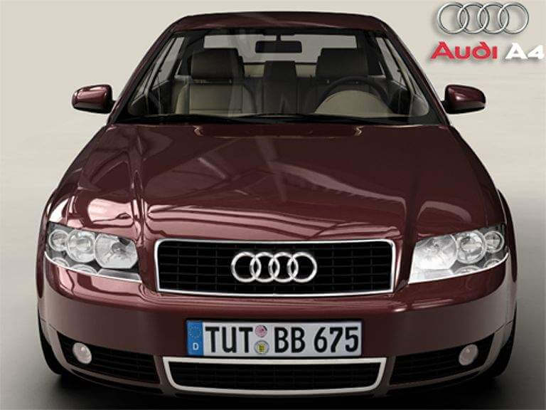 Audi A4 - 3D Model by Behr Bros
