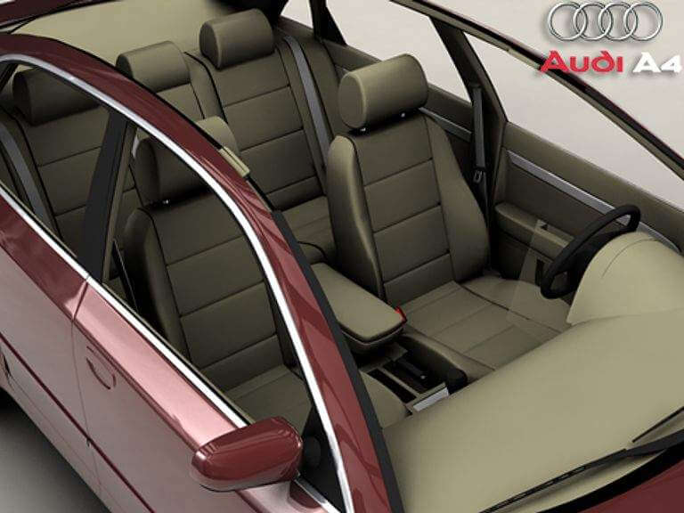 Audi A4 - 3D Model by Behr Bros