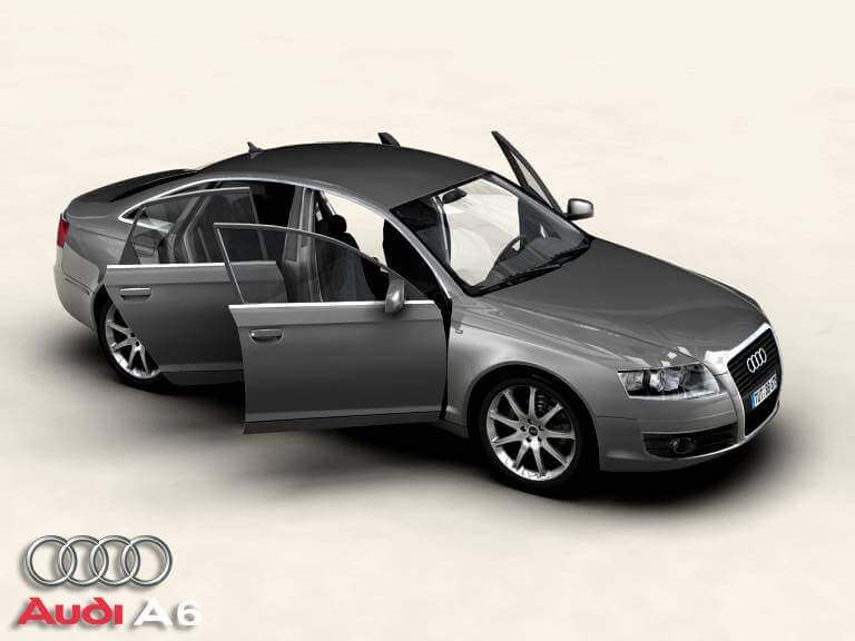 Audi A6 - 3D Model by Behr Bros