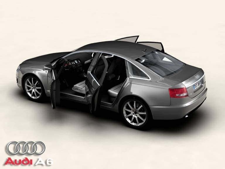 Audi A6 - 3D Model by Behr Bros
