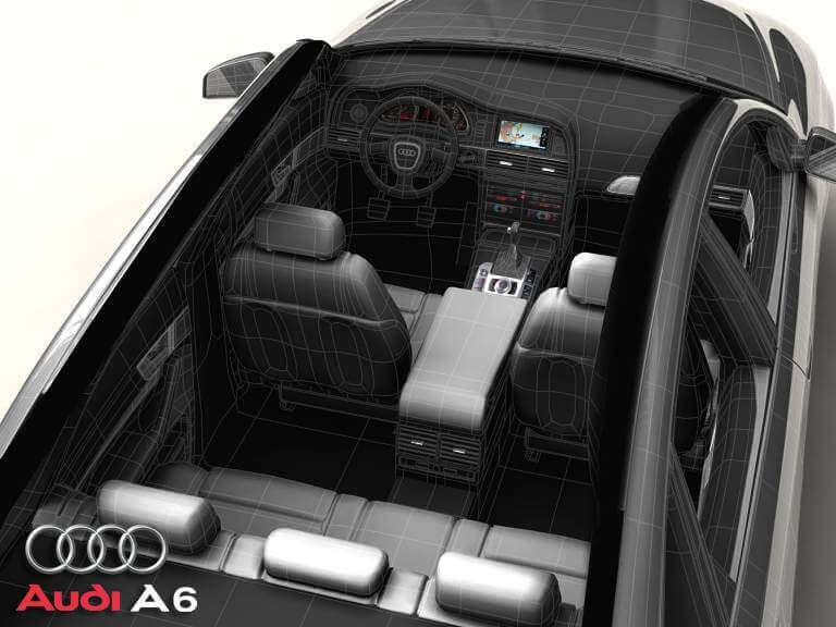 Audi A6 - 3D Model by Behr Bros
