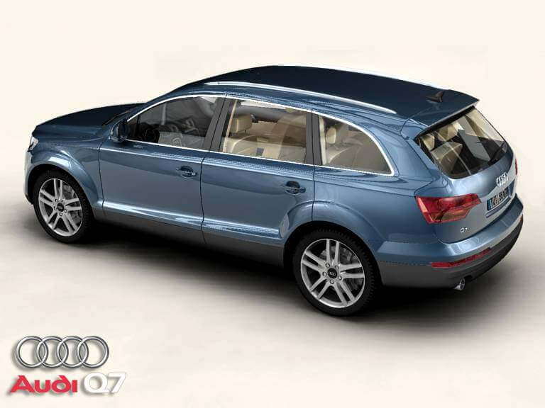 Audi Q7 - 3D Model by Behr Bros