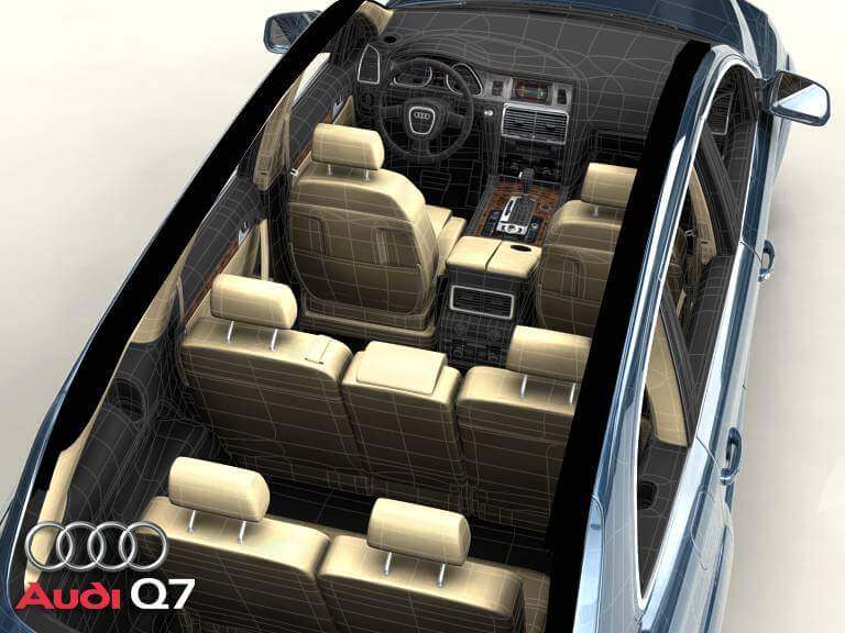Audi Q7 - 3D Model by Behr Bros