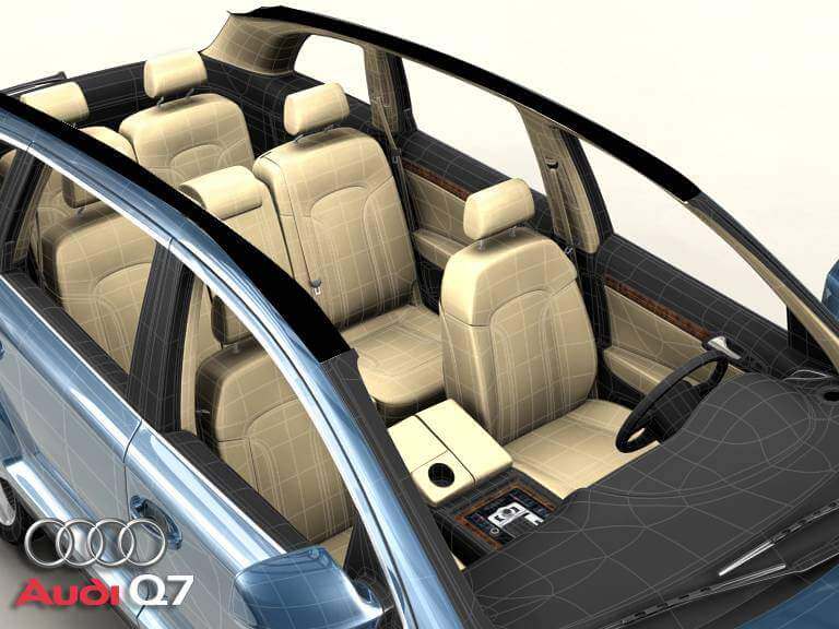 Audi Q7 - 3D Model by Behr Bros