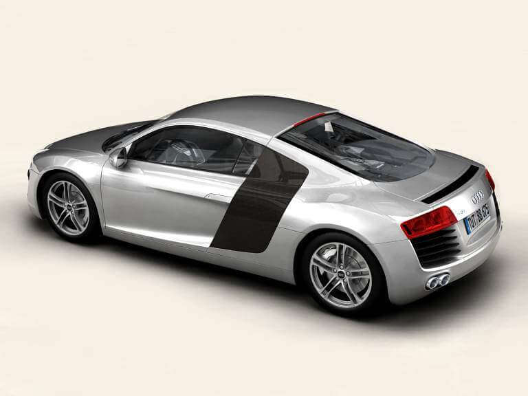 Audi R8 - 3D Model by Behr Bros