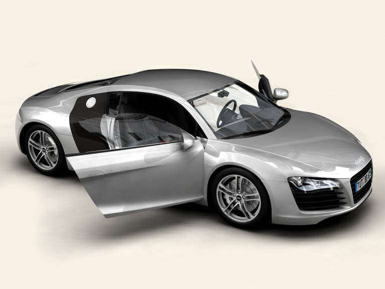 Audi R8 - 3D Model by Behr Bros