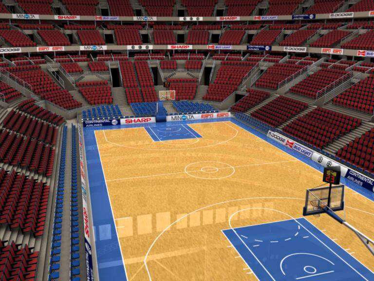 Basketball Arena - 3D Model by Behr Bros