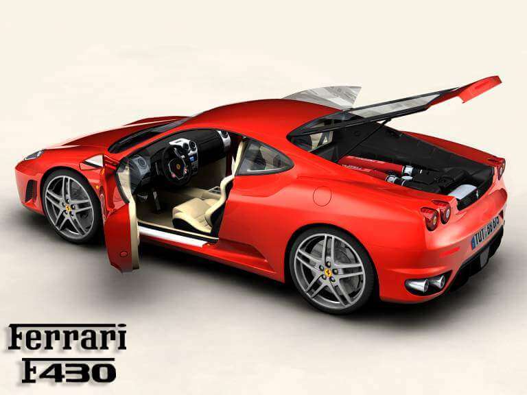 Ferrari F430 - 3D Model by Behr Bros