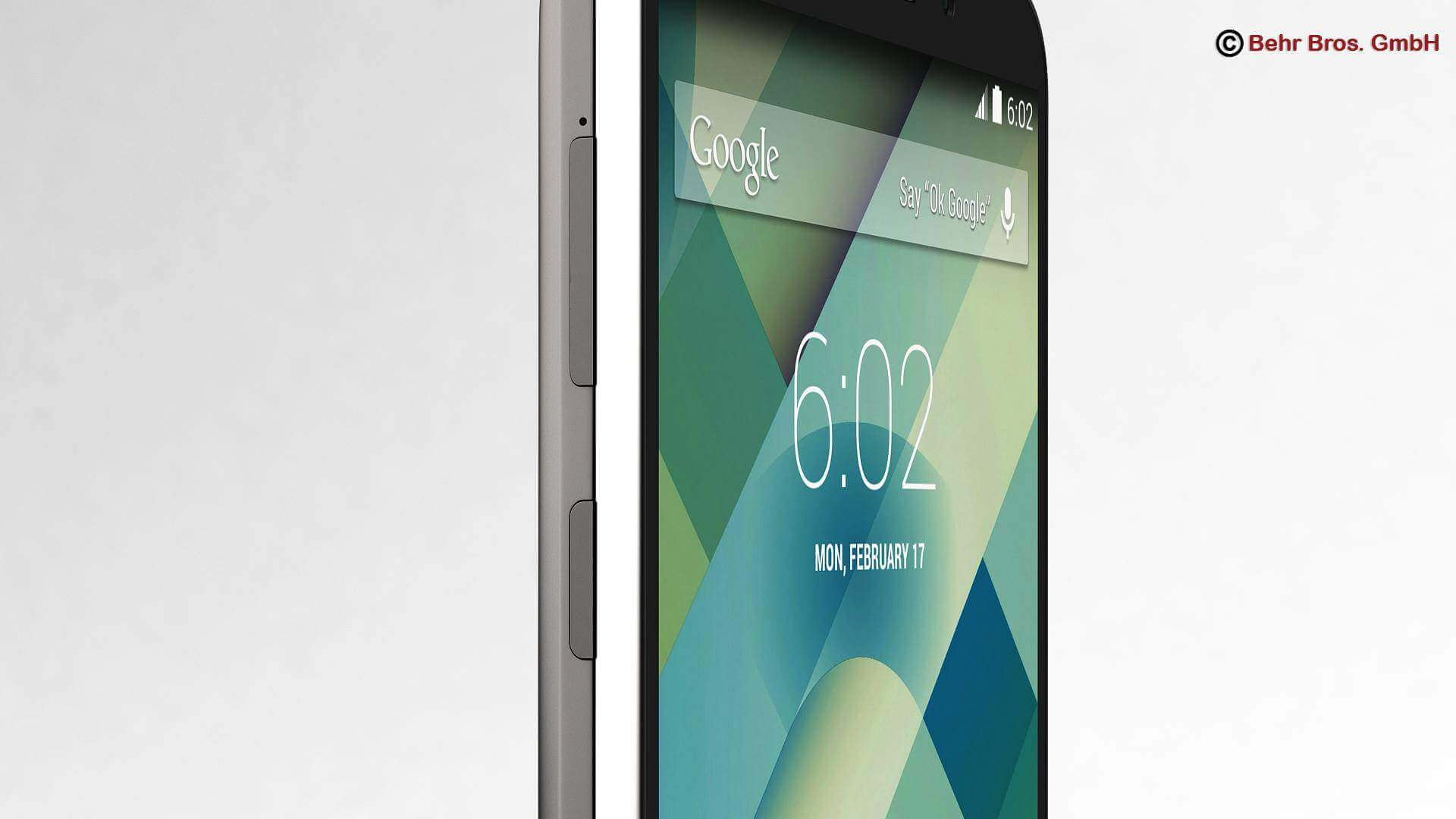 Generic 5.2 Inch Smartphone - 3D Model by Behr Bros