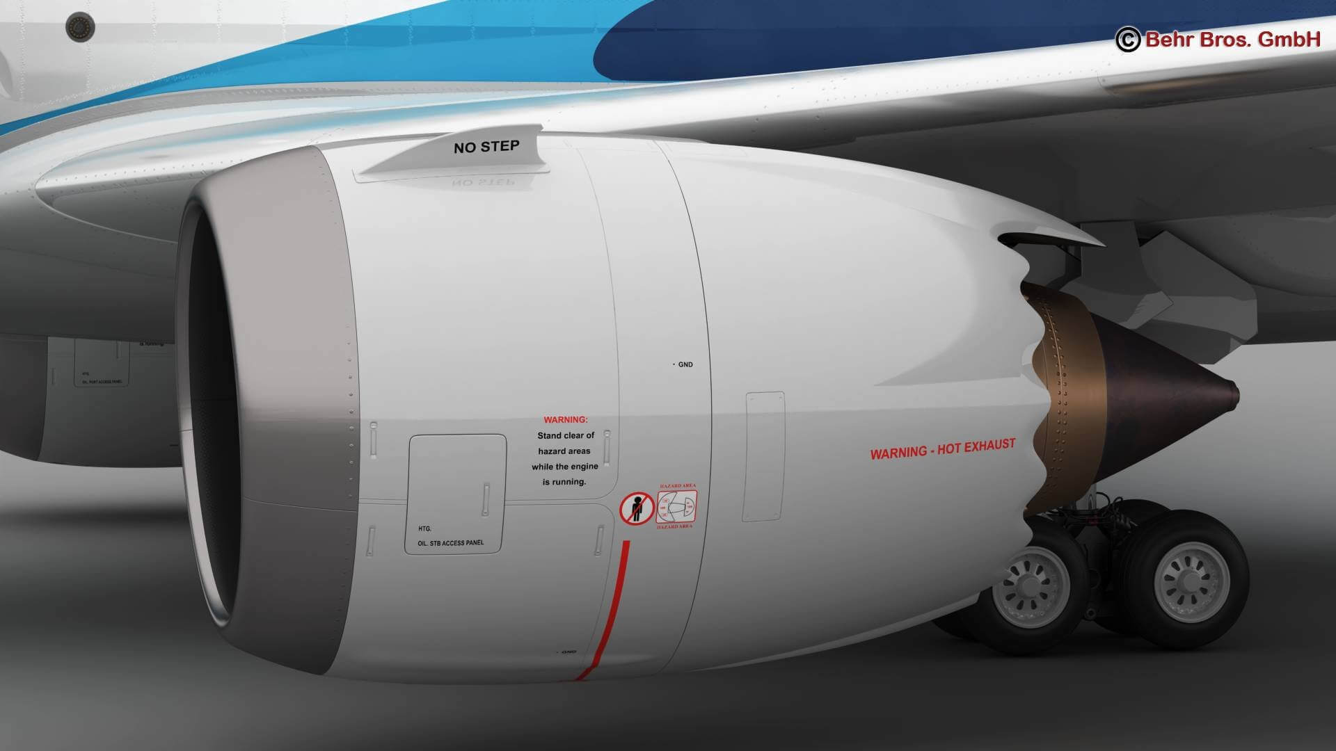 Generic Airplane - 3D Model by Behr Bros