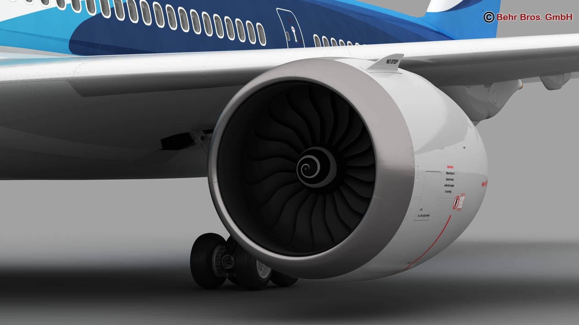 Generic Airplane - 3D Model by Behr Bros