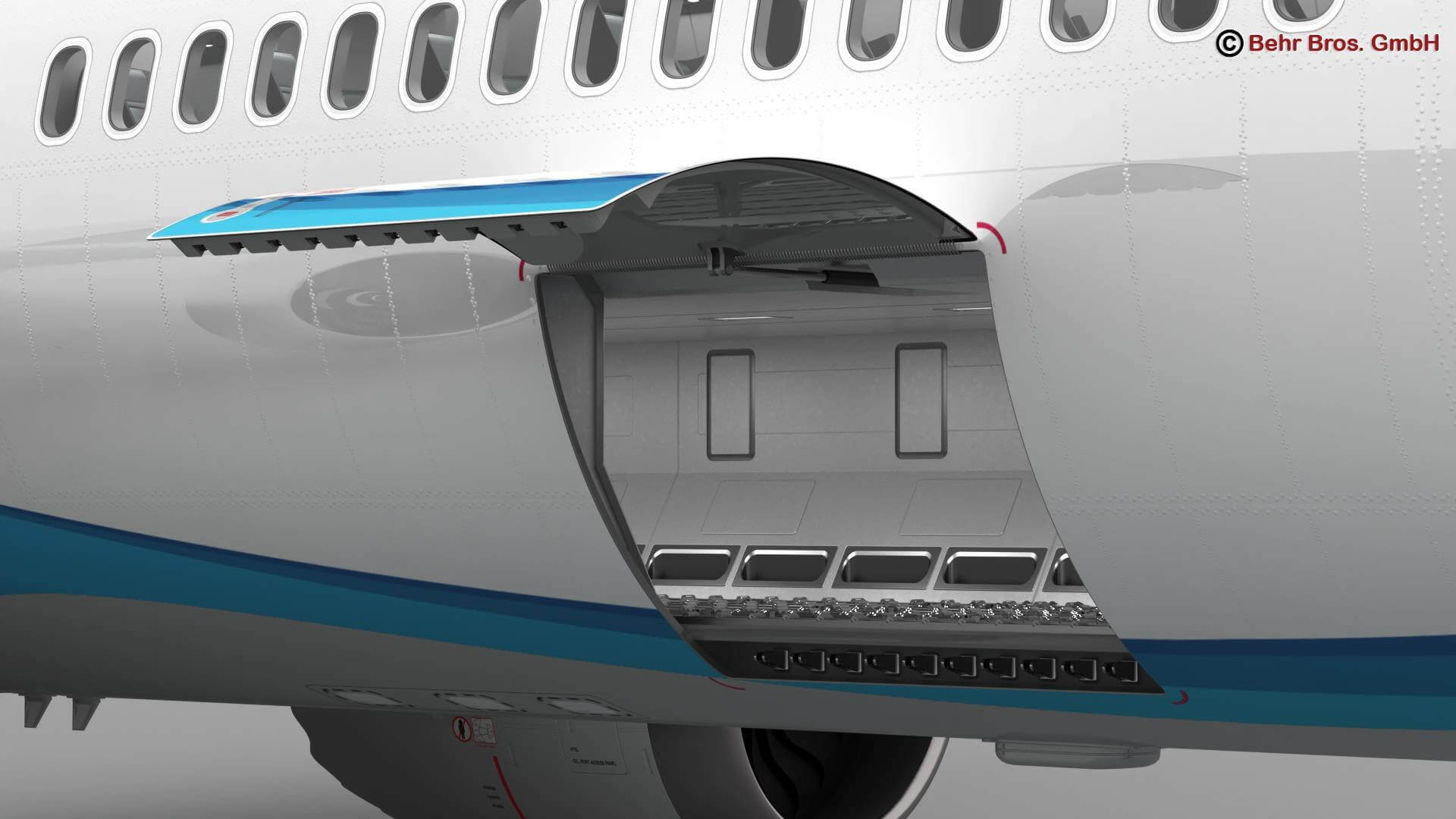 Generic Airplane - 3D Model by Behr Bros