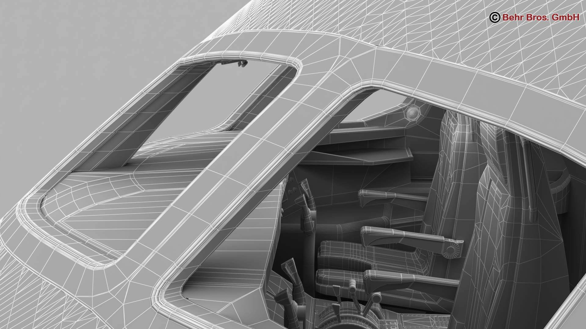 Generic Airplane - 3D Model by Behr Bros