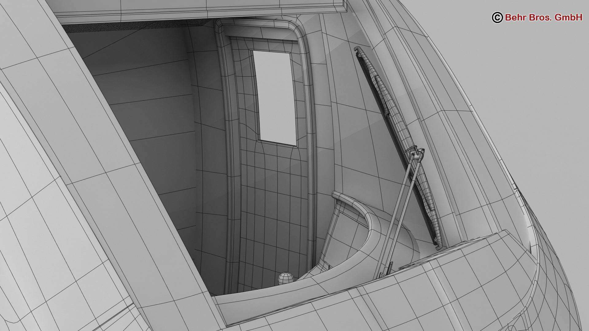 Generic Commuter Train - 3D Model by Behr Bros