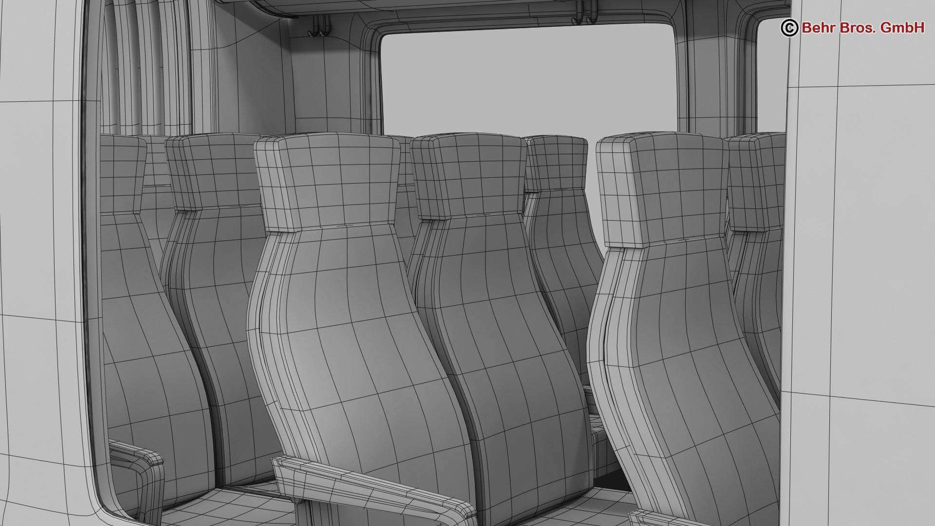 Generic Commuter Train - 3D Model by Behr Bros