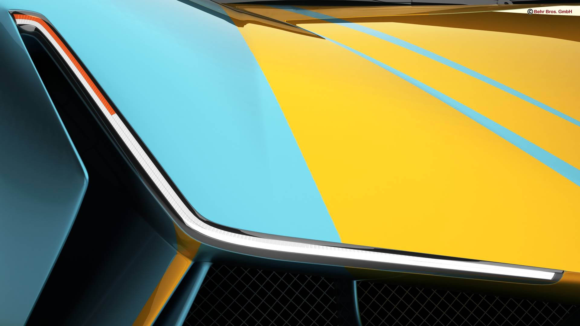 Generic Future EV Supercar 2050 - 3D Model by Behr Bros