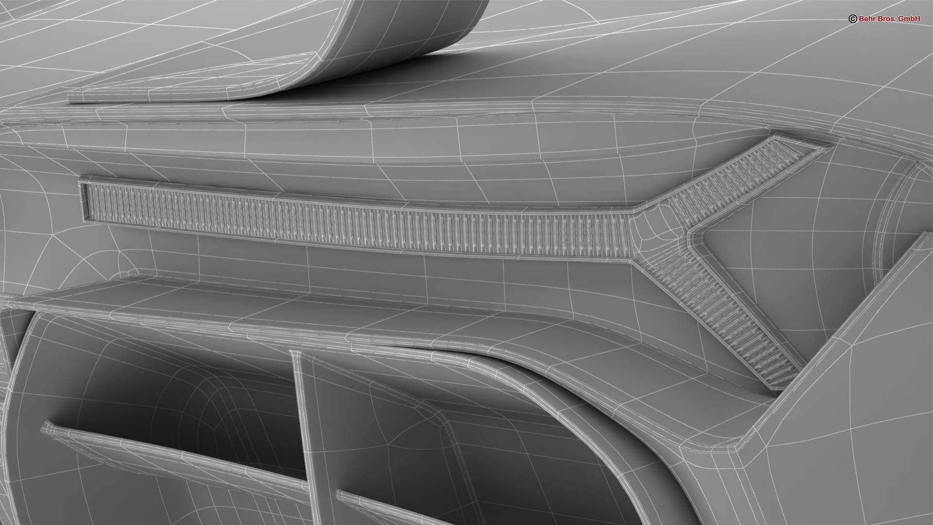 Generic Future EV Supercar 2050 - 3D Model by Behr Bros